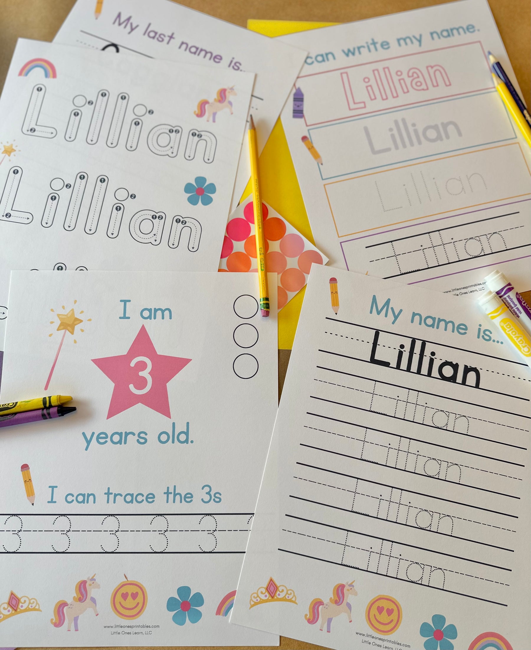 Little Ones Printables