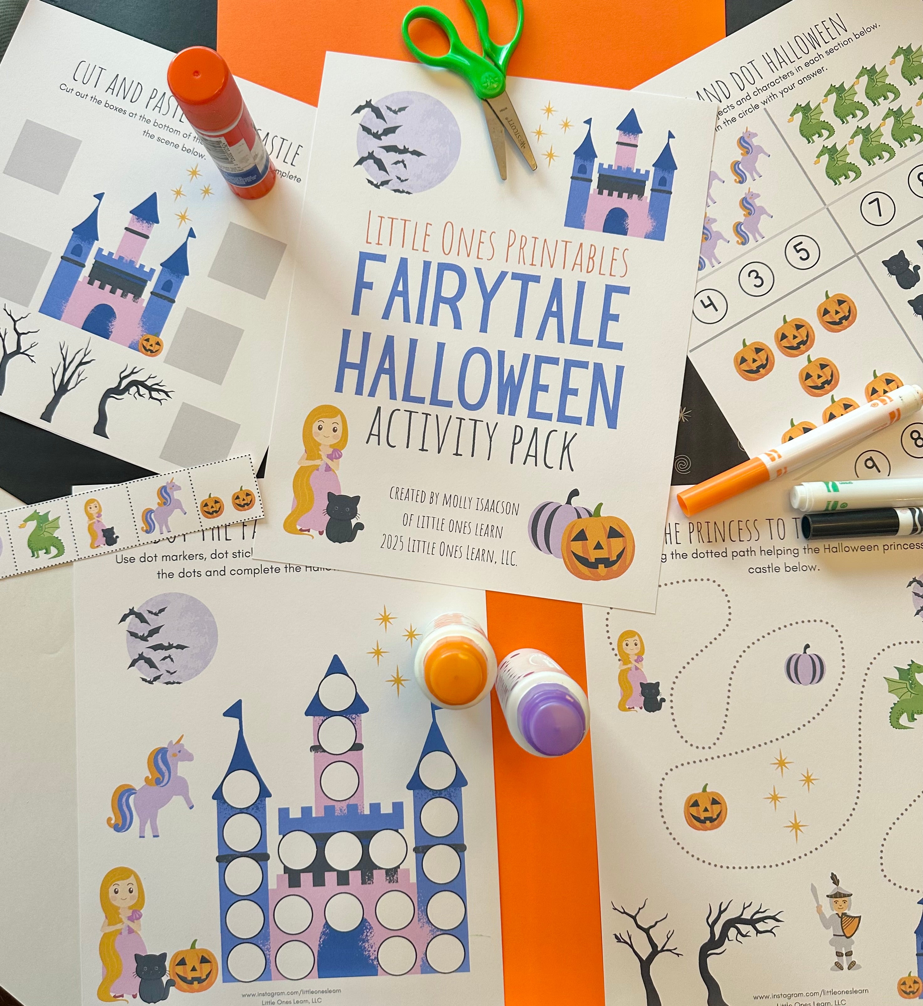 LOL Fairytale Halloween Activity Pack – Little Ones Printables